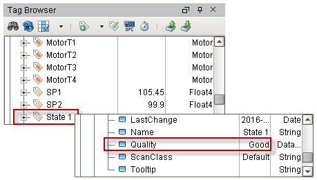 Tag Quality and Overlays | Ignition User Manual