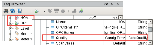 Tag Quality and Overlays | Ignition User Manual